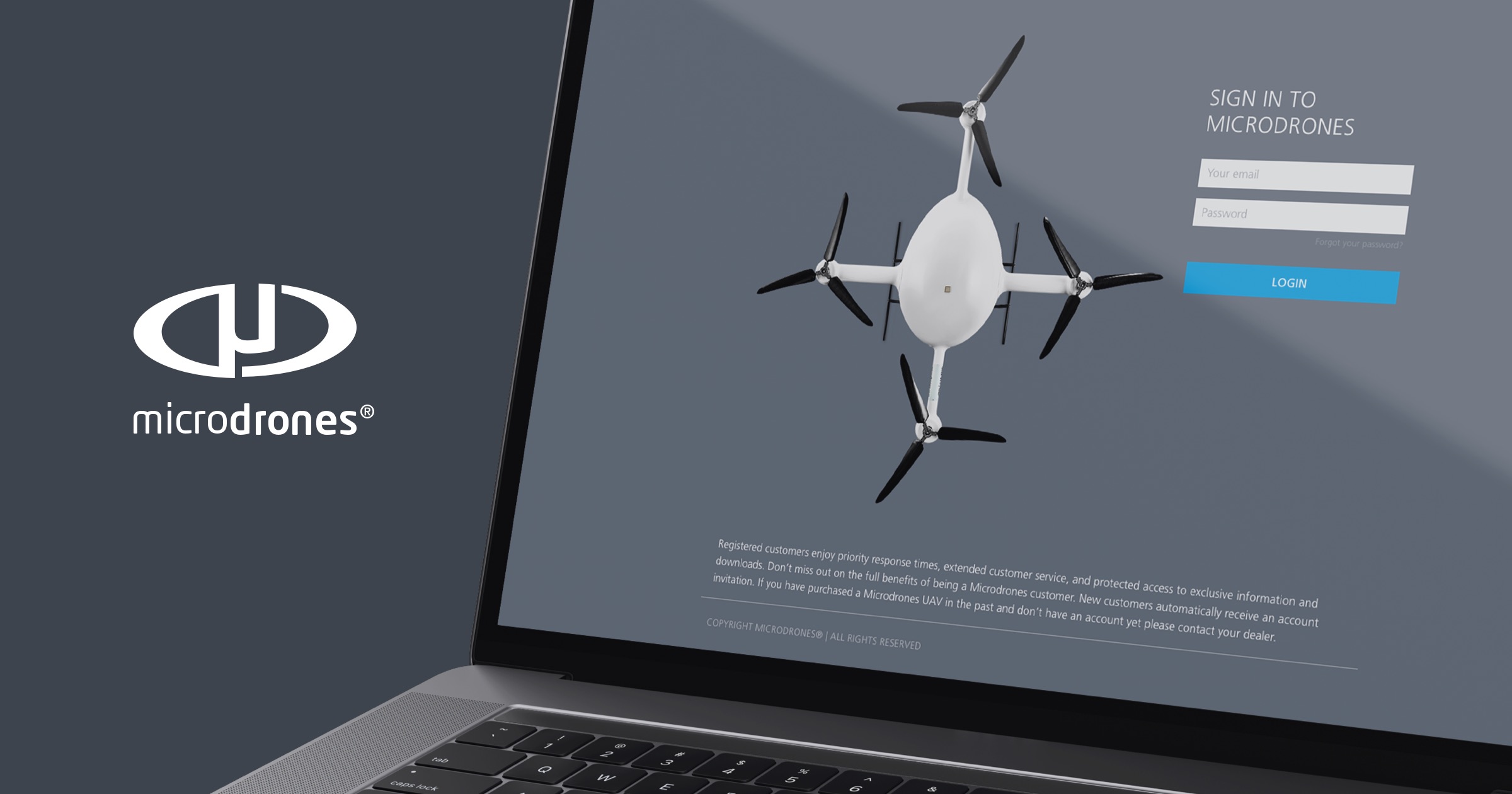 Microdrones Client Services: Service neu definiert – SOFA53NEUN