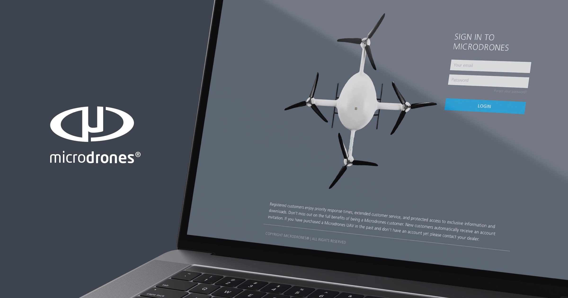Microdrones Client Services: Service neu definiert – SOFA53NEUN